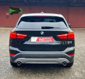 Black BMW X1 2019 in Kaunas, with an engine capacity of 2.00 L and mileage of 55 thousand km for 25489 €, photo 5 on AUTOMOTO.COM.LV