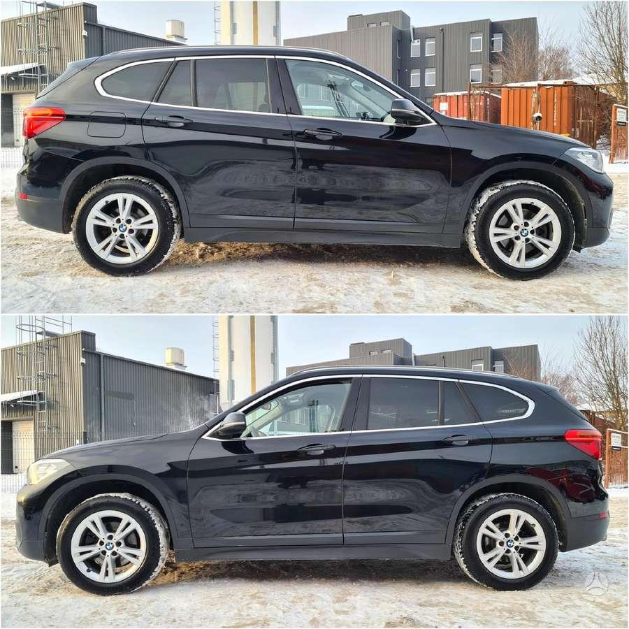 Black BMW X1 2019 in Kaunas, with an engine capacity of 2.00 L and mileage of 277 thousand km for 12500 €, photo 5 on AUTOMOTO.COM.LV