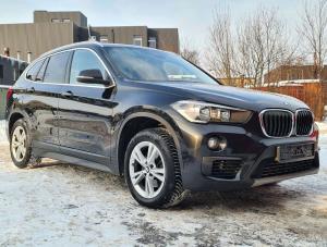 Black BMW X1 2019 in Kaunas, with an engine capacity of 2.00 L and mileage of 277 thousand km for 11990 €, photo 5 on AUTOMOTO.COM.LV