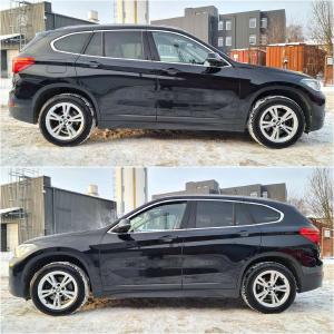 Black BMW X1 2019 in Kaunas, with an engine capacity of 2.00 L and mileage of 277 thousand km for 11990 €, photo 6 on AUTOMOTO.COM.LV