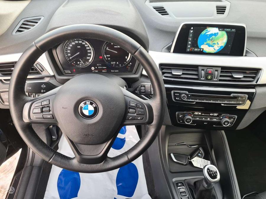 Melns BMW X1 2019 Kauņa, ar dzinēja tilpumu 2.00 L un nobraukumu 277 tūkst. km par 11990 €, foto 22 vietnē AUTOMOTO.COM.LV