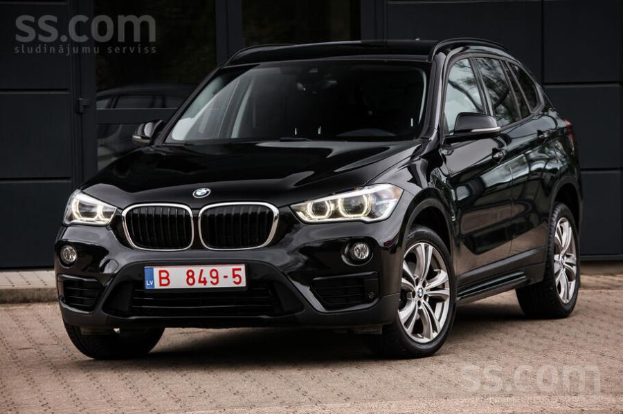 Melns BMW X1 2019 Jelgava, ar dzinēja tilpumu 1.80 L un nobraukumu 0 tūkst. km par 17990 €, foto 1 vietnē AUTOMOTO.COM.LV