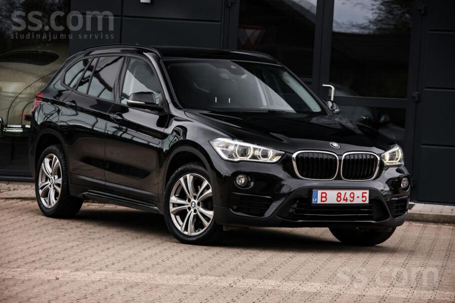 Melns BMW X1 2019 Jelgava, ar dzinēja tilpumu 1.80 L un nobraukumu 0 tūkst. km par 17990 €, foto 4 vietnē AUTOMOTO.COM.LV