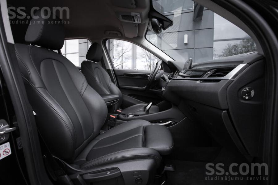 Melns BMW X1 2019 Jelgava, ar dzinēja tilpumu 1.80 L un nobraukumu 0 tūkst. km par 17990 €, foto 17 vietnē AUTOMOTO.COM.LV