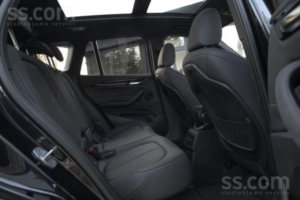 Melns BMW X1 2019 Jelgava, ar dzinēja tilpumu 2.00 L un nobraukumu 250 tūkst. km par 14800 €, foto 9 vietnē AUTOMOTO.COM.LV