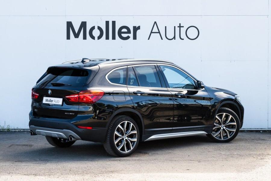 Melns BMW X1 2019 Rīga, ar dzinēja tilpumu 2.00 L un nobraukumu 140 tūkst. km par 20850 €, foto 5 vietnē AUTOMOTO.COM.LV