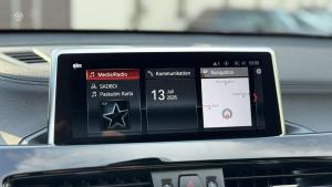 Black BMW X1 2019 in Telschi, with an engine capacity of 2.00 L and mileage of 156 thousand km for 15800 €, photo 23 on AUTOMOTO.COM.LV