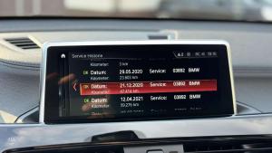 Black BMW X1 2019 in Telschi, with an engine capacity of 2.00 L and mileage of 156 thousand km for 15800 €, photo 27 on AUTOMOTO.COM.LV