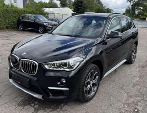 Black BMW X1 2019 in Panevezys, with an engine capacity of 2.00 L and mileage of 158 thousand km for 15900 €, photo  on AUTOMOTO.COM.LV