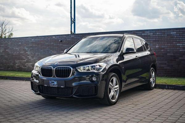 Black BMW X1 2019 in Marijampole, with an engine capacity of 2.00 L and mileage of 128 thousand km for 16950 €, photo 5 on AUTOMOTO.COM.LV
