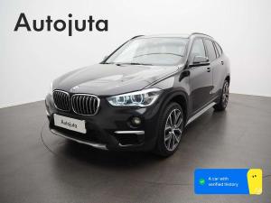 Melns BMW X1 2019 Viļņa, ar dzinēja tilpumu 2.00 L un nobraukumu 92 tūkst. km par 18500 €, foto  vietnē AUTOMOTO.COM.LV