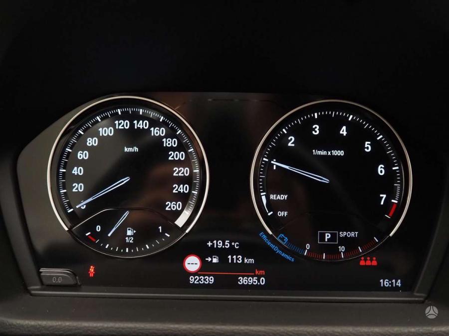 Melns BMW X1 2019 Viļņa, ar dzinēja tilpumu 2.00 L un nobraukumu 92 tūkst. km par 18500 €, foto 23 vietnē AUTOMOTO.COM.LV