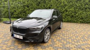Black BMW X1 2019 in Riga, with an engine capacity of 2.00 L and mileage of 289 thousand km for 16000 €, photo  on AUTOMOTO.COM.LV