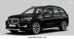 Black BMW X1 2020 in Kaunas, with an engine capacity of 1.50 L and mileage of 53 thousand km for 22905 €, photo  on AUTOMOTO.COM.LV
