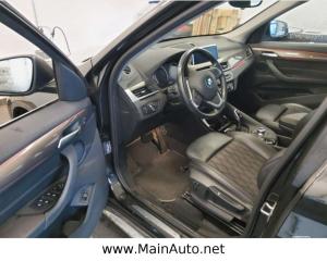 Black BMW X1 2020 in Kaunas, with an engine capacity of 1.50 L and mileage of 53 thousand km for 22905 €, photo 6 on AUTOMOTO.COM.LV