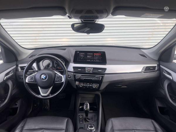 Black BMW X1 2020 in Vilnius, with an engine capacity of 2.00 L and mileage of 135 thousand km for 21417 €, photo 9 on AUTOMOTO.COM.LV