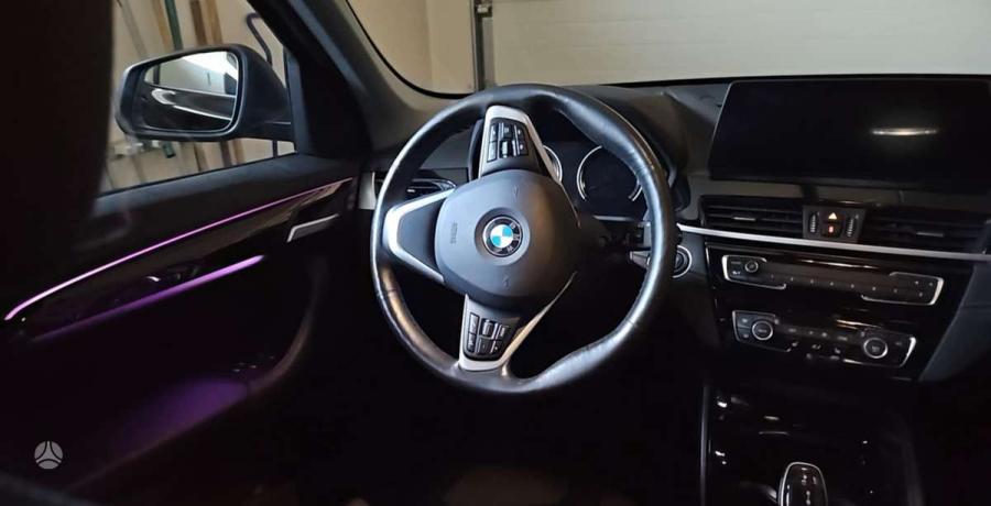 Melns BMW X1 2020 Viļņa, ar dzinēja tilpumu 2.00 L un nobraukumu 193 tūkst. km par 18500 €, foto 11 vietnē AUTOMOTO.COM.LV