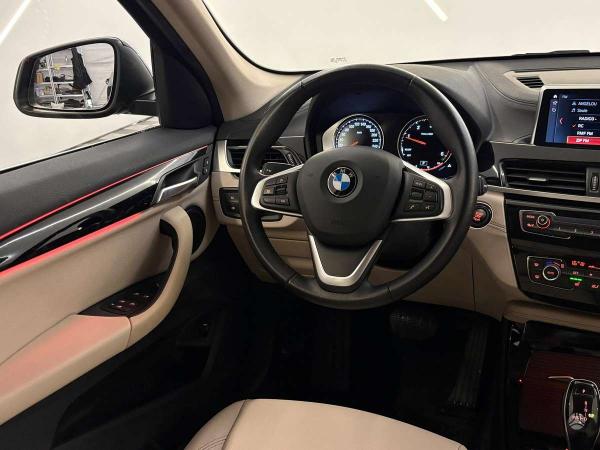 Black BMW X1 2020 in Marijampole, with an engine capacity of 2.00 L and mileage of 109 thousand km for 17450 €, photo 6 on AUTOMOTO.COM.LV