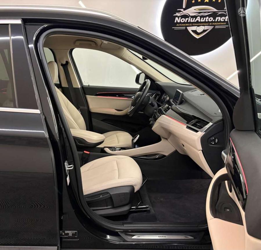 Melns BMW X1 2020 Marijampole, ar dzinēja tilpumu 2.00 L un nobraukumu 109 tūkst. km par 17450 €, foto 16 vietnē AUTOMOTO.COM.LV