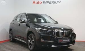 Black BMW X1 2021 in Kaunas, with an engine capacity of 2.00 L and mileage of 29 thousand km for 31742 €, photo 3 on AUTOMOTO.COM.LV