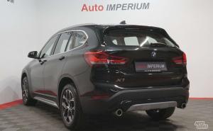 Black BMW X1 2021 in Kaunas, with an engine capacity of 2.00 L and mileage of 29 thousand km for 31742 €, photo 6 on AUTOMOTO.COM.LV