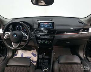 Black BMW X1 2021 in Kaunas, with an engine capacity of 2.00 L and mileage of 29 thousand km for 31742 €, photo 7 on AUTOMOTO.COM.LV