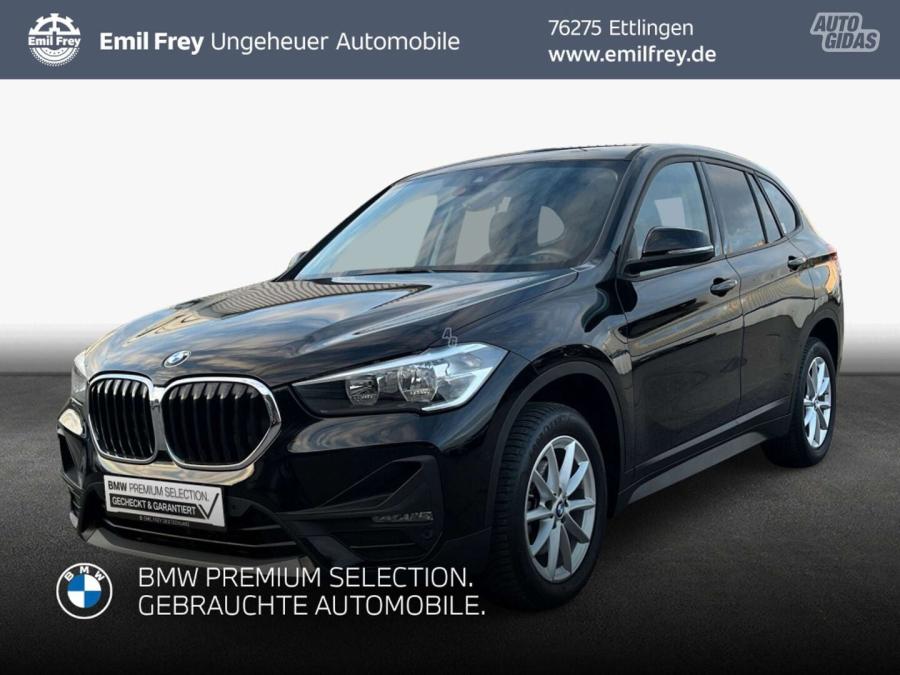 Black BMW X1 2021 in Kaunas, with an engine capacity of 1.50 L and mileage of 44 thousand km for 27731 €, photo 1 on AUTOMOTO.COM.LV