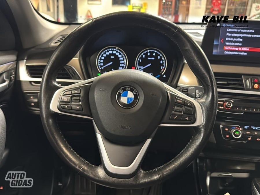 Black BMW X1 2021 in Kaunas, with an engine capacity of 0.00 L and mileage of 31 thousand km for 34226 €, photo 13 on AUTOMOTO.COM.LV