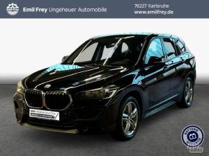 Black BMW X1 2021 in Kaunas, with an engine capacity of 1.50 L and mileage of 18 thousand km for 26820 €, photo  on AUTOMOTO.COM.LV