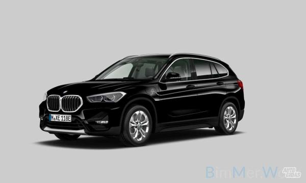 Black BMW X1 2021 in Kaunas, with an engine capacity of 1.50 L and mileage of 35 thousand km for 27143 €, photo 1 on AUTOMOTO.COM.LV
