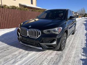 Black BMW X1 2021 in Vilnius, with an engine capacity of 2.00 L and mileage of 55 thousand km for 19900 €, photo 2 on AUTOMOTO.COM.LV
