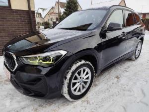 Black BMW X1 2021 in Kalvarija, with an engine capacity of 1.50 L and mileage of 140 thousand km for 19179 €, photo  on AUTOMOTO.COM.LV