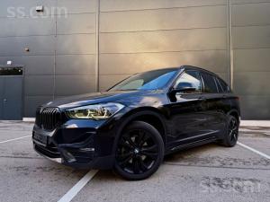 Black BMW X1 2021 in Riga, with an engine capacity of 2.00 L and mileage of 280 thousand km for 16999 €, photo  on AUTOMOTO.COM.LV