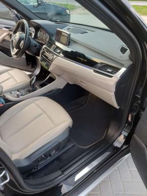 Black BMW X1 2021 in Vilnius, with an engine capacity of 2.00 L and mileage of 98 thousand km for 19500 €, photo 14 on AUTOMOTO.COM.LV
