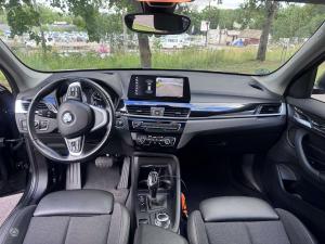 Black BMW X1 2021 in Alytus, with an engine capacity of 2.00 L and mileage of 339 thousand km for 13350 €, photo 16 on AUTOMOTO.COM.LV