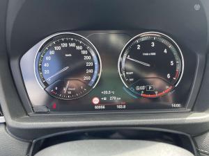 Black BMW X1 2021 in Mazeikiai, with an engine capacity of 1.50 L and mileage of 61 thousand km for 19800 €, photo 14 on AUTOMOTO.COM.LV