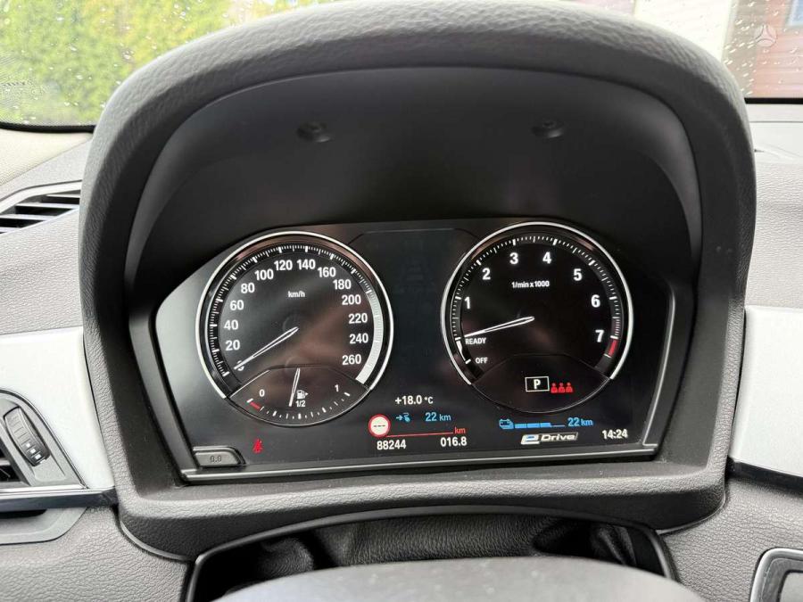 Черный БМВ Х1 2021 в Утена, объемом двигателя 1.50 л и пробегом 88 тыс. км за 19900 €, фото 17 на AUTOMOTO.COM.LV