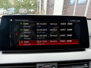 Black BMW X1 2021 in Utena, with an engine capacity of 1.50 L and mileage of 88 thousand km for 19800 €, photo 28 on AUTOMOTO.COM.LV