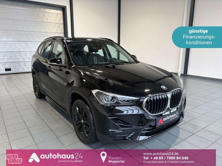 Black BMW X1 2022 in Kaunas, with an engine capacity of 2.00 L and mileage of 37 thousand km for 30067 €, photo 1 on AUTOMOTO.COM.LV