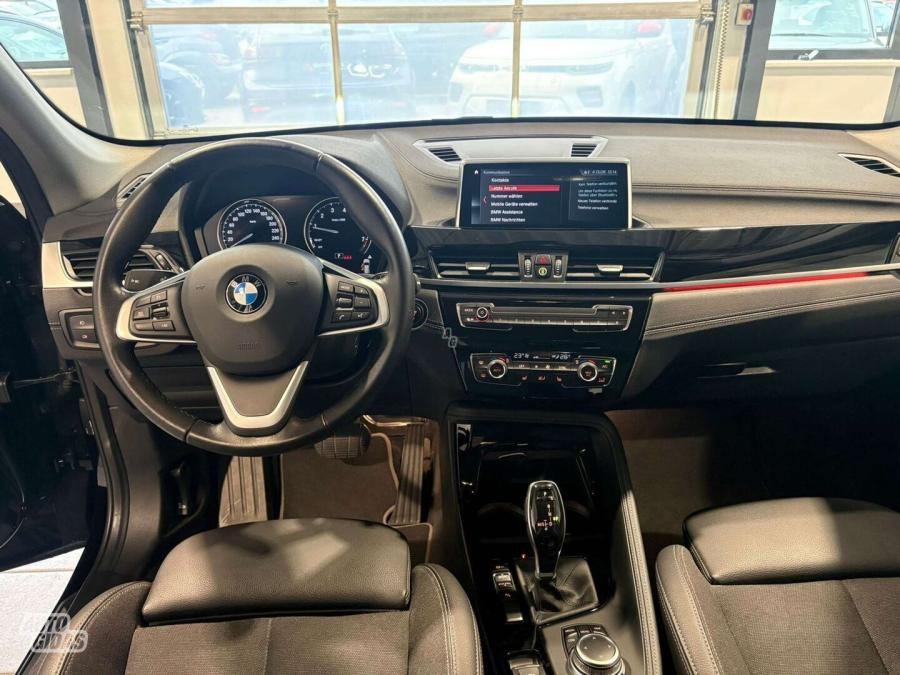 Black BMW X1 2022 in Kaunas, with an engine capacity of 2.00 L and mileage of 37 thousand km for 30067 €, photo 9 on AUTOMOTO.COM.LV