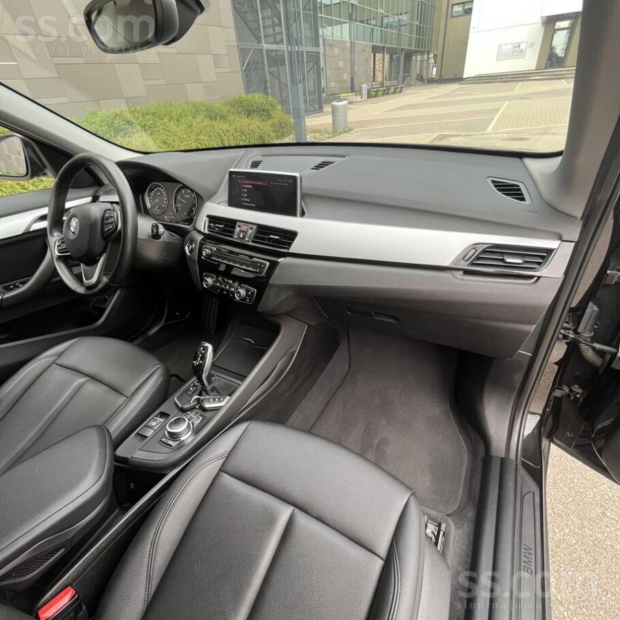 Melns BMW X1 2022 Rīga, ar dzinēja tilpumu 2.00 L un nobraukumu 220 tūkst. km par 16900 €, foto 18 vietnē AUTOMOTO.COM.LV