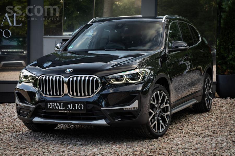 Black BMW X1 2022 in Jelgava, with an engine capacity of 2.00 L and mileage of 206 thousand km for 19500 €, photo 1 on AUTOMOTO.COM.LV