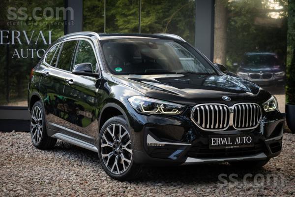 Black BMW X1 2022 in Jelgava, with an engine capacity of 2.00 L and mileage of 206 thousand km for 19500 €, photo 3 on AUTOMOTO.COM.LV