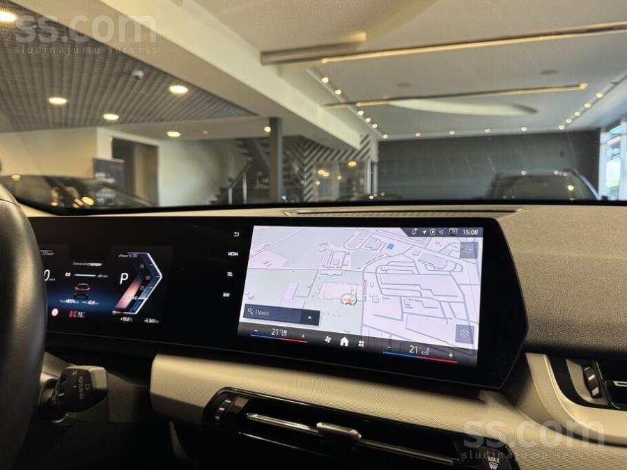 Black BMW X1 2023 in Riga, with an engine capacity of 2.00 L and mileage of 48 thousand km for 36190 €, photo 13 on AUTOMOTO.COM.LV