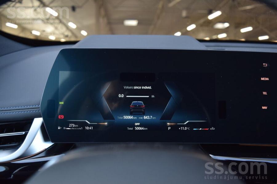 Черный БМВ Х1 2023 в Рига, объемом двигателя 2.00 л и пробегом 50 тыс. км за 36500 €, фото 13 на AUTOMOTO.COM.LV