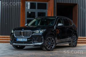 Black BMW X1 2023 in Riga, with an engine capacity of 0.00 L and mileage of 48 thousand km for 38900 €, photo  on AUTOMOTO.COM.LV