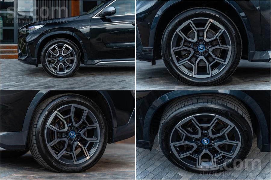 Black BMW X1 2023 in Riga, with an engine capacity of 0.00 L and mileage of 48 thousand km for 38900 €, photo 13 on AUTOMOTO.COM.LV