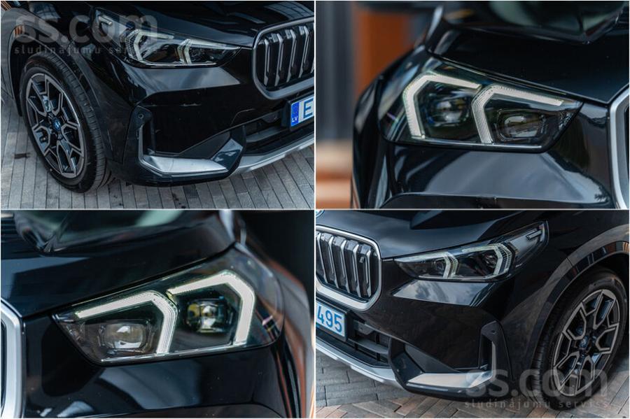 Black BMW X1 2023 in Riga, with an engine capacity of 0.00 L and mileage of 48 thousand km for 38900 €, photo 14 on AUTOMOTO.COM.LV