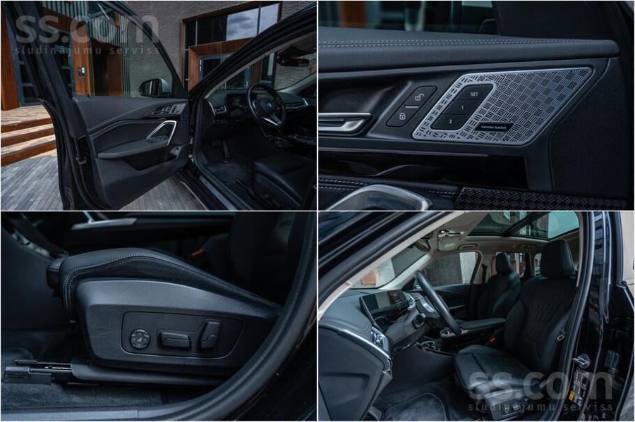 Black BMW X1 2023 in Riga, with an engine capacity of 0.00 L and mileage of 48 thousand km for 38900 €, photo 17 on AUTOMOTO.COM.LV