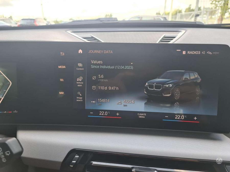 Black BMW X1 2023 in Siauliai, with an engine capacity of 2.00 L and mileage of 155 thousand km for 24990 €, photo 27 on AUTOMOTO.COM.LV